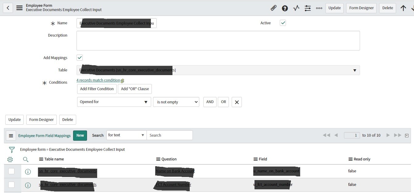 How to create fields on the Employee form in Servi... - ServiceNow Community